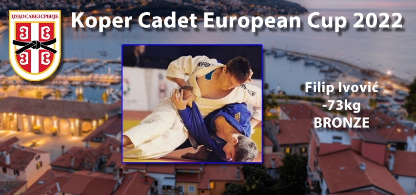Filip Ivović bronzani na Evropskom kupu za kadete · JSS