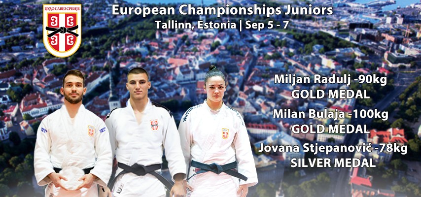 Radulj i Bulaja prvaci, Stjepanović vicešampionka Evrope · JSS